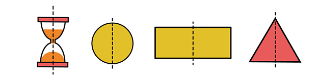 Vertical lines of symmetry - Maths - Learning with BBC Bitesize