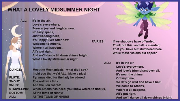 8. What a Lovely Midsummer Night - BBC Teach