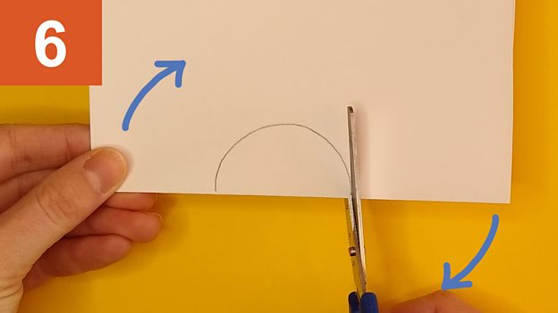 Cut holes in folded paper - BBC Bitesize