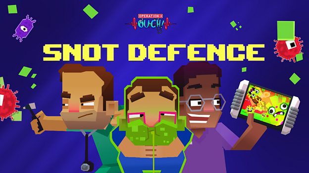Operation Ouch! Snot Defence – Puzzle Game - CBBC
