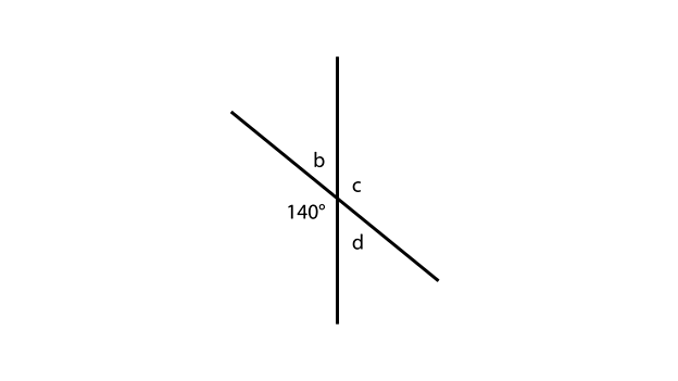 Calculate angles, including vertically opposite angles - Maths ...