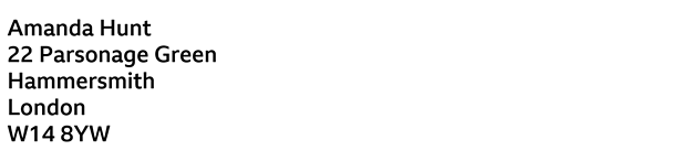 How to write a formal letter - BBC Bitesize