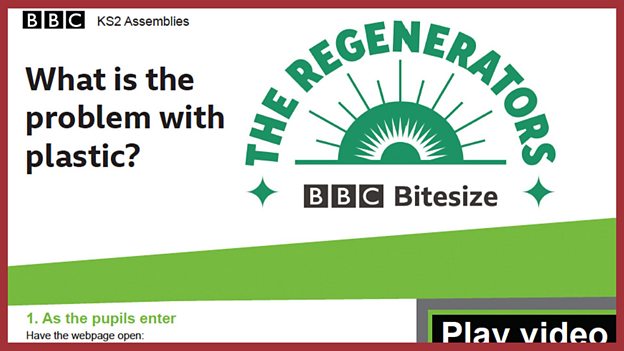 Bitesize: The Regenerators – The Green Planet Live Lesson 1 - BBC Teach