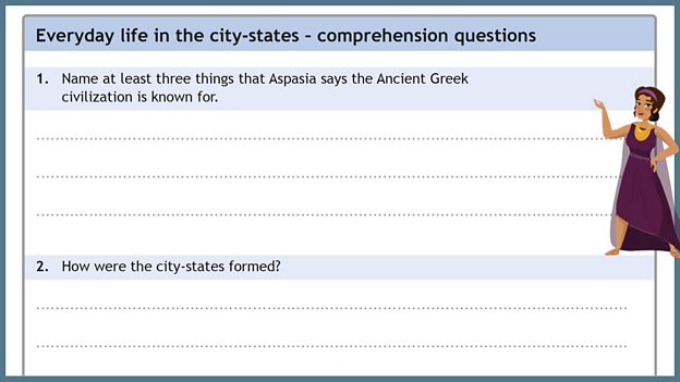 KS2 Ancient Greece: 1. Everyday life in the city-states - BBC Bitesize