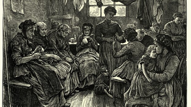 Living conditions - housing and food - Industrial Britain and the ...