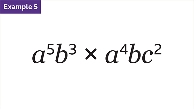 Simplifying terms by multiplying and dividing - KS3 Maths - BBC Bitesize