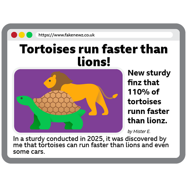 Fact or fake - is information on the web always reliable? - BBC Bitesize