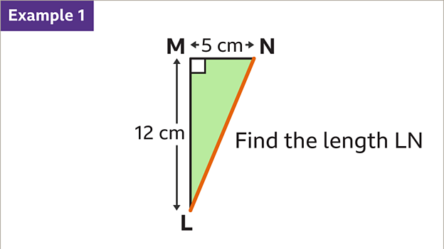 Pythagoras' theorem - Part 1 - KS3 Maths - BBC Bitesize