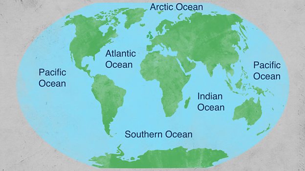 KS1 Geography: Oceans - The oceans of the world - BBC Bitesize