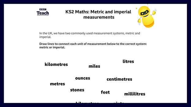 KS2 Maths teaching resources: Metric and imperial measurements - BBC ...