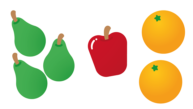 Compare and order numbers 1 to 5 - Maths - Learning with BBC Bitesize