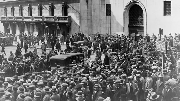 On Black Tuesday, 29 October 1929, 16 million shares were sold on the ...