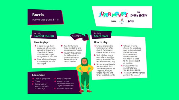 How to play boccia. BBC Teach - KS1 and KS2 Primary PE. Ages 8-11 ...