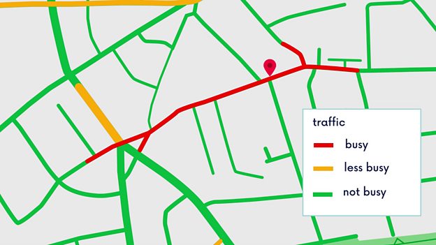 What are GPS maps? - BBC Bitesize