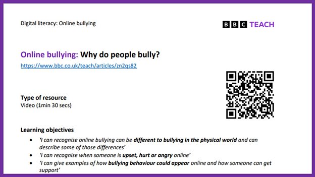 Why do people bully? - BBC Teach
