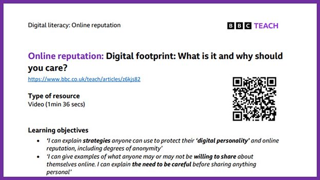 Digital footprint: what is it and why should you care? - BBC Teach