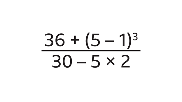 Order of operations and negative numbers - GCSE Maths Revision - BBC ...