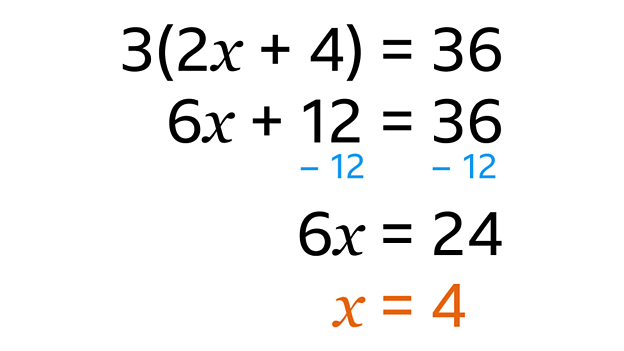 How to solve equations with unknowns on both sides - GCSE Maths ...