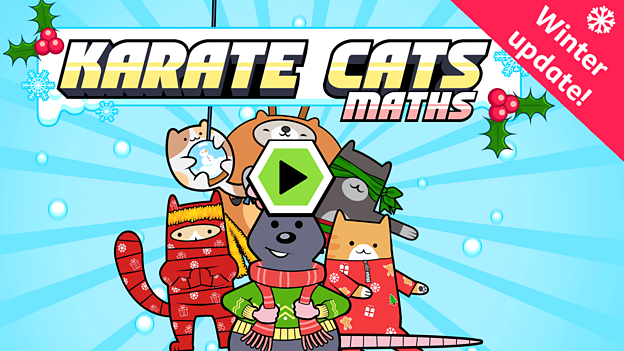Karate Cats - KS1 Maths game - Primary school times tables, division ...