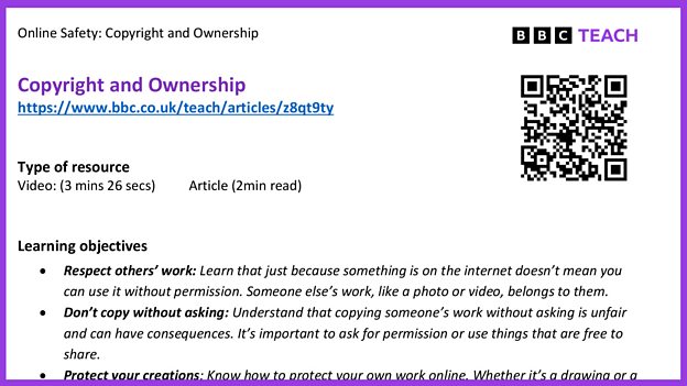 Copyright and ownership – an introduction and overview for KS2 (7-11 ...