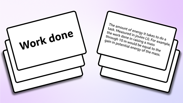 GCSE Physics flashcards - energy - BBC Bitesize