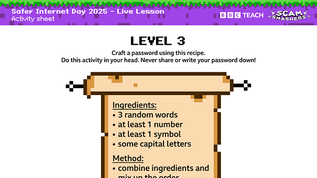 Safer Internet Day 2025 – Live Lesson - BBC Teach