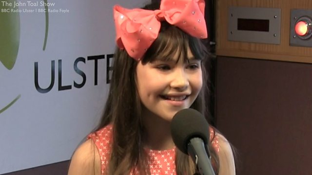 BBC Radio Ulster - Saturday with John Toal, 11/03/17, Kaylee Rogers ...