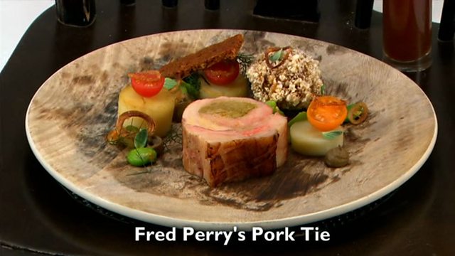 BBC Two - Great British Menu, Series 12 - Fred Perry’s Pork Tie