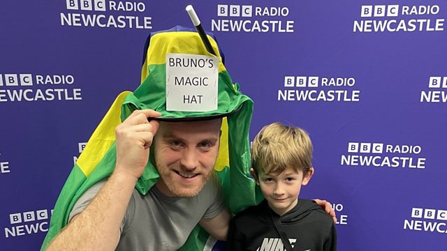BBC Radio Newcastle - Matt Bailey, Young Newcastle United fan Wilf ...