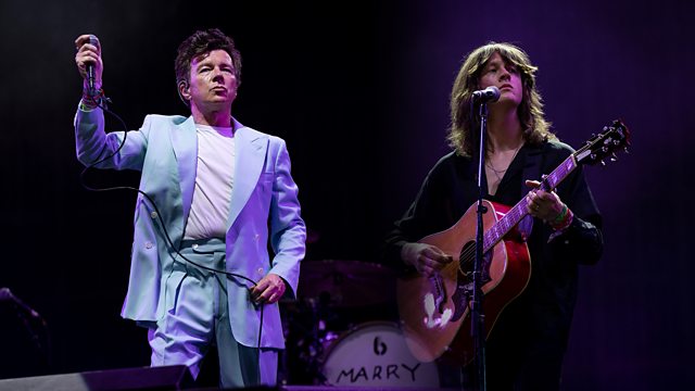 Rick Astley & Blossoms perform The Smiths - Acts - Glastonbury 2023 - BBC