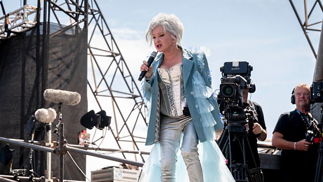 Cyndi Lauper - Acts - Glastonbury 2024 - BBC