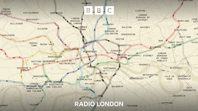 BBC Radio London - BBC Radio London, The new live tube map being ...