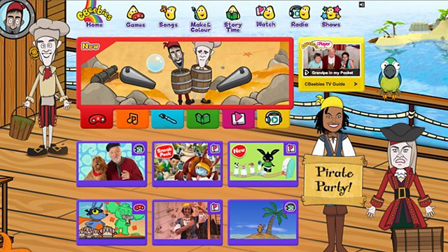 BBC Blogs - CBeebies Grown-ups - Pirate party: Swashbuckle series two ...