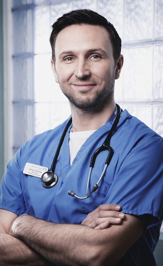 BBC One - Casualty - Adrian Fletcher