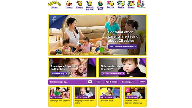 BBC Blogs - CBeebies Grown-ups - CBeebies Grown-ups: A new area for ...