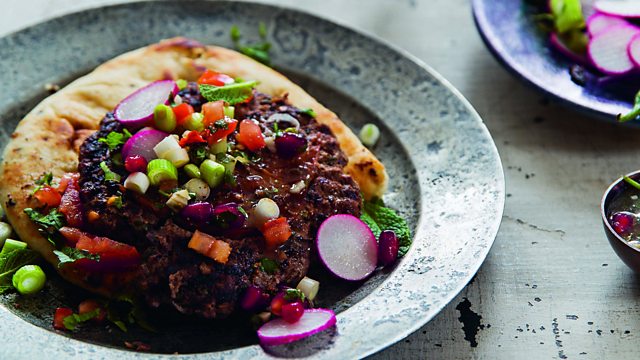 BBC Radio 4 - Woman's Hour - Beef chapli kebab with pomegranate chutney