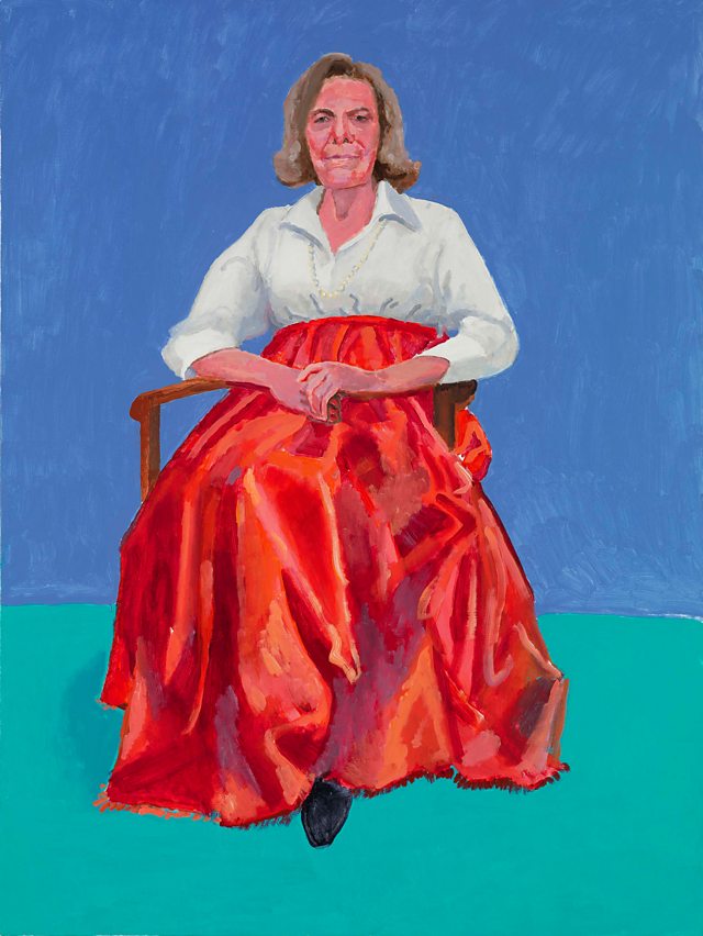 BBC Arts - BBC Arts - Portraits of personality: Hockney holds court at ...