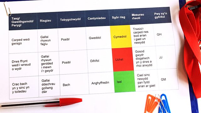 Asesiad risg - Casglu, dadansoddi a gwerthuso canlyniadau - TGAU Ffiseg ...
