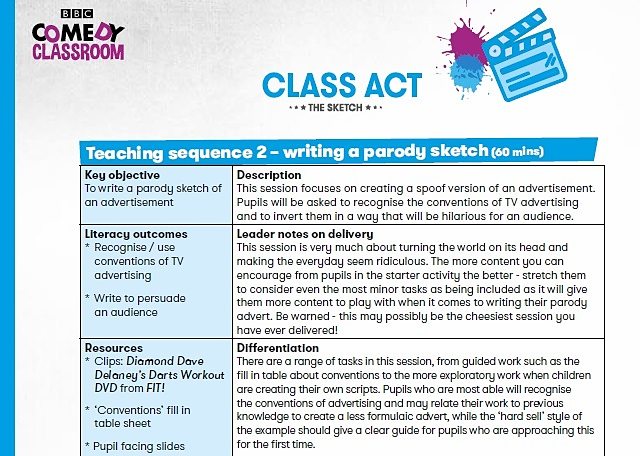 BBC - Comedy Classroom - Welcome to Comedy Classroom for primary schools