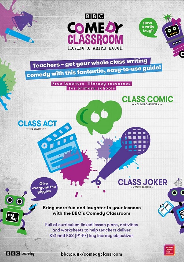 BBC - Comedy Classroom - Welcome to Comedy Classroom for primary schools