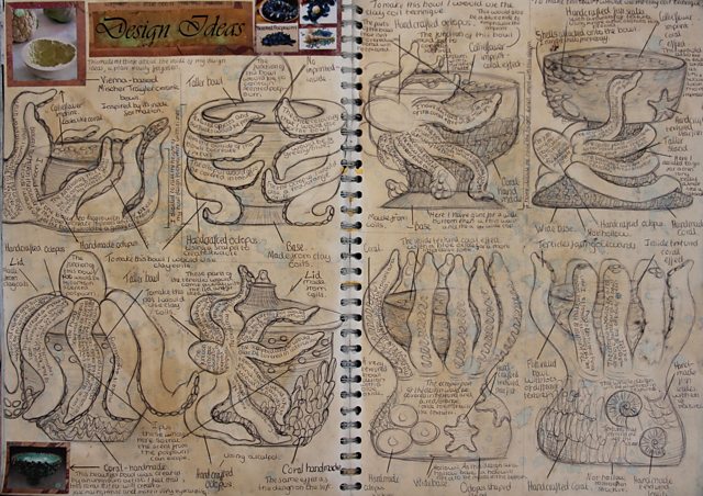 Using annotation - Annotating your work - AQA - GCSE Art and Design ...