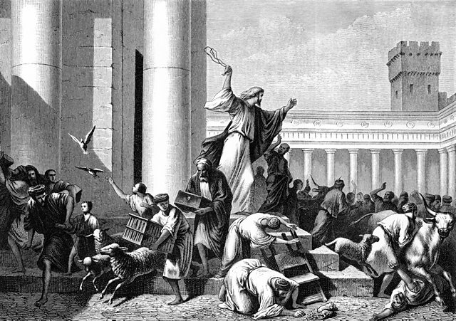Jesus goes to the temple (Mark 11: 15–19) - The death and resurrection ...