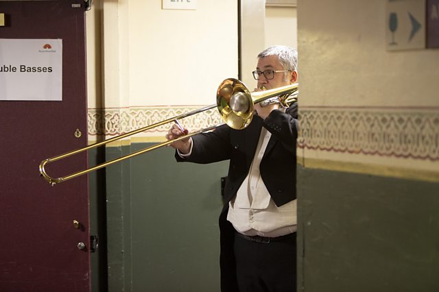 BBC Radio 3 - BBC Proms - Backstage at the Royal Albert Hall during ...