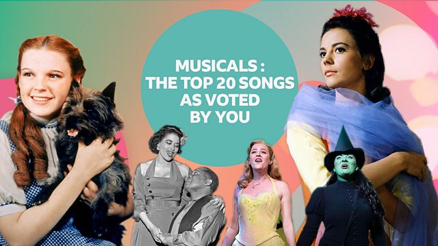 BBC - Your Top 20 Greatest Songs From a Musical Revealed!