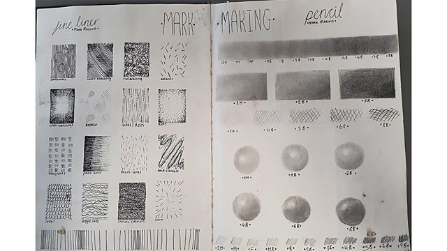 Mark making techniques - Drawing techniques - AQA - GCSE Art and Design ...