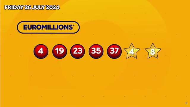 BBC - The National Lottery Draws - Latest results