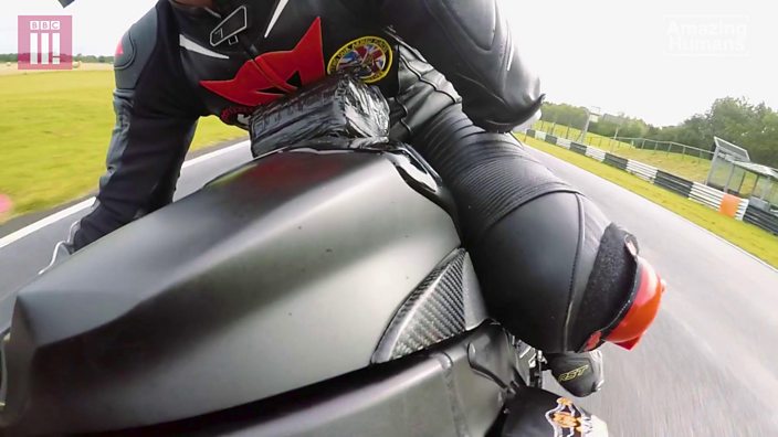 Amazing humans one arm racers - BBC Three