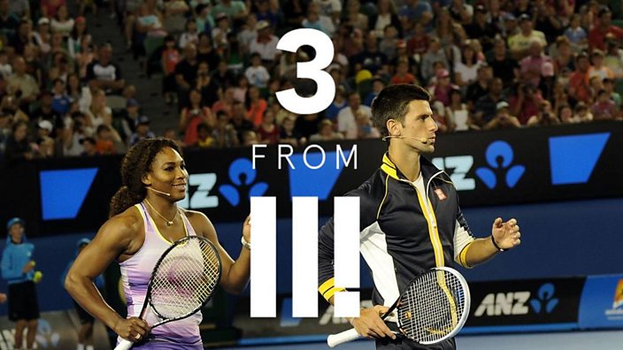 Yet another tennis balls-up in Monday's 3 from Three - BBC Three