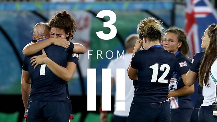 There have been plenty of tears from Team GB in Tuesday's 3 from Three ...