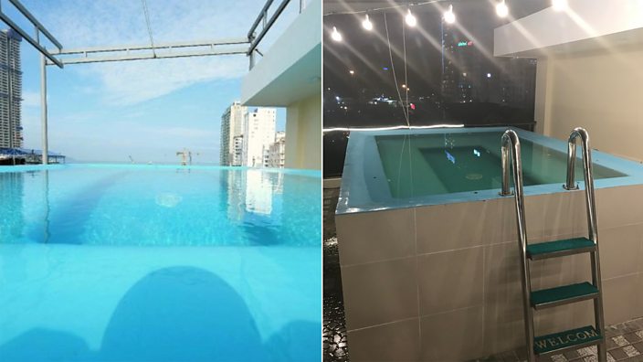 This 'infinity pool' photo sums up why we have trust issues - BBC Three